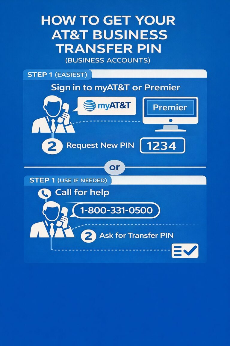 AT&T Business Transfer PIN and Port Out PIN Help | Curtis Matthews